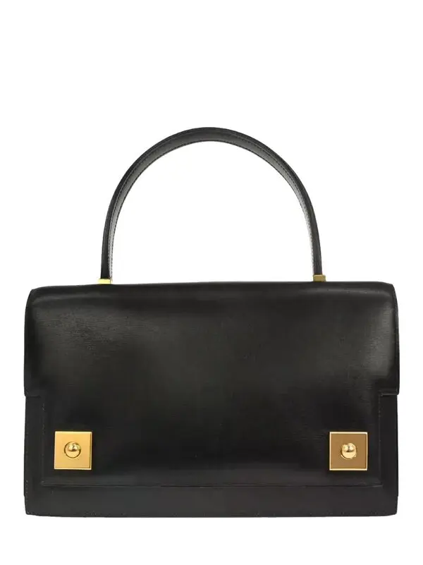 Hermès Piano Leather Handbag - Black