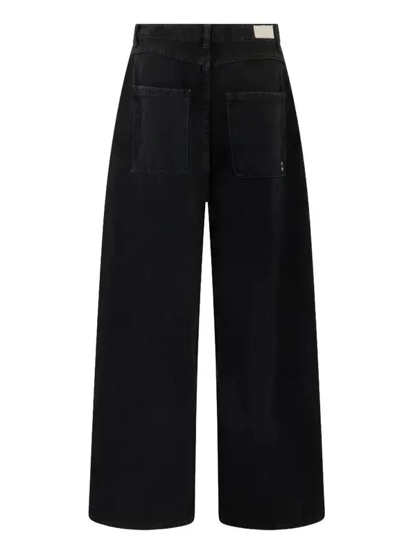 ICON DENIM LOS ANGELES Bess Wide-leg Jeans - Black