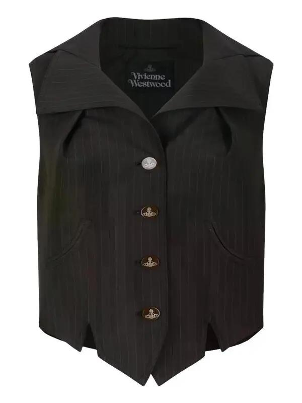 VIVIENNE WESTWOOD Sleeveless Jacket - Black
