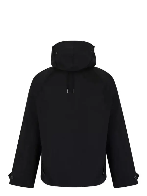 C.P. COMPANY Goggle Detail Hooded Jacket - Black