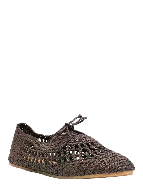 Superga Crochet-knit Lace-up Shoes - Brown
