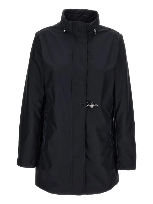 FAY Virginia Technical Poplin Jacket - Blue