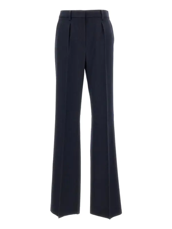 Max Mara Wool Trousers - Blue