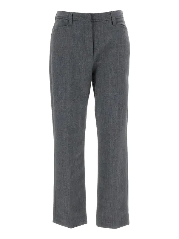THELATEST Relaxed Leg Trousers - Grey