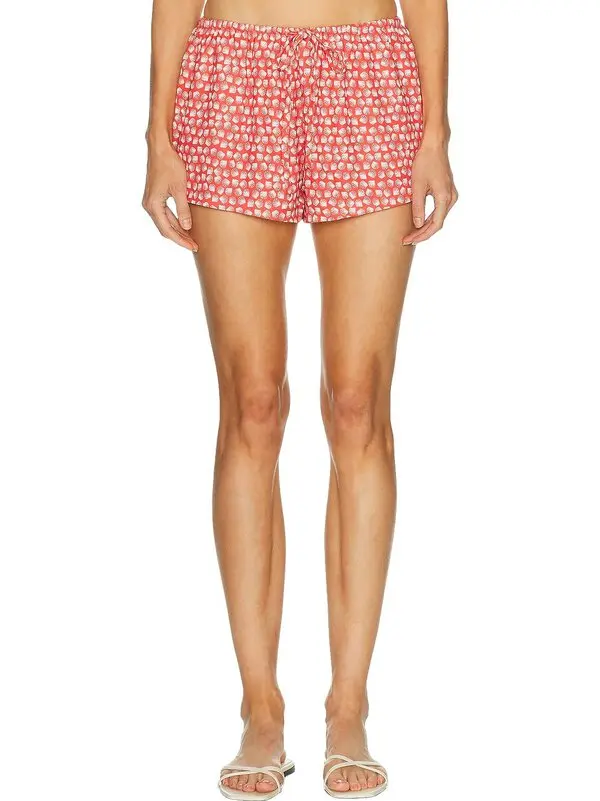Solid & Striped The Remi Short - Shell Print
