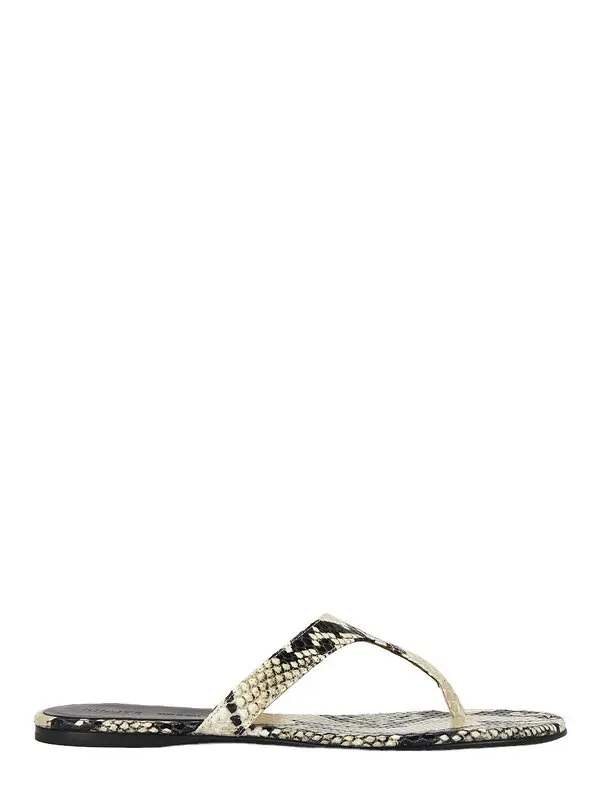 Khaite Archer Thong Sandal - Natural