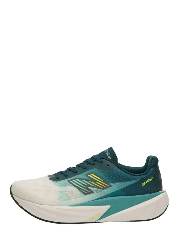 NEW BALANCE Fuelcell Rebel V5 Running Sneaker - Medusa Green/faded Teal