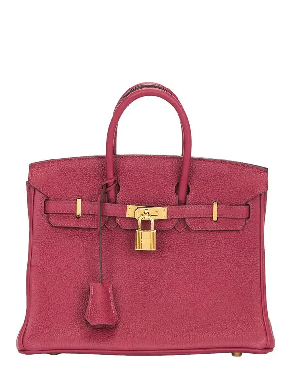 Hermès Togo Birkin 25 Handbag - Bordeaux