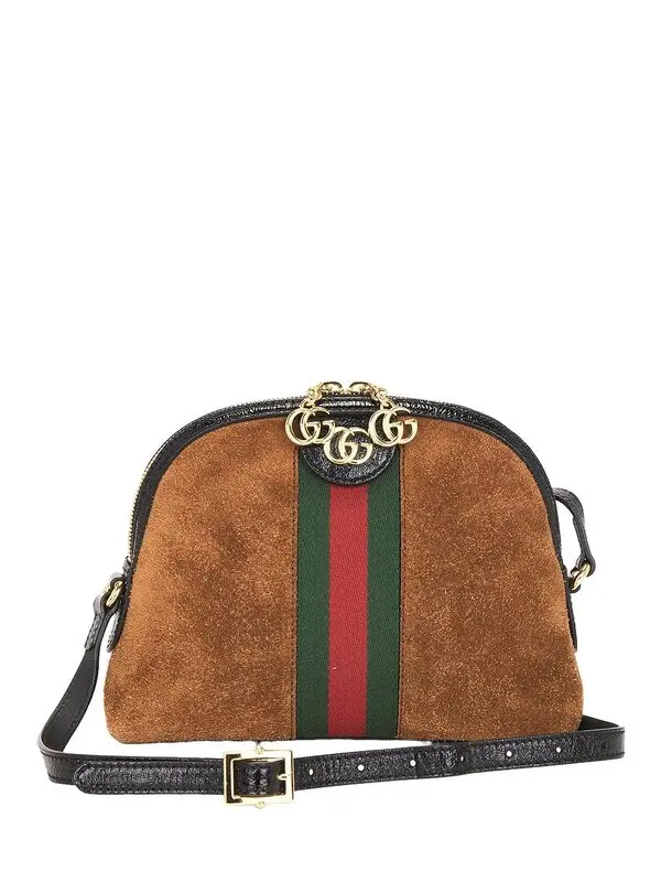 Gucci Ophidia Shoulder Bag - Brown