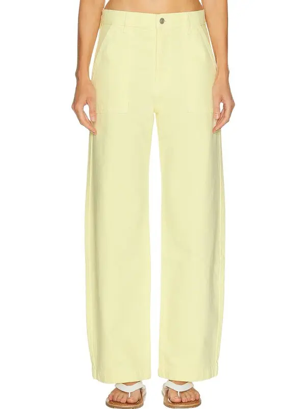 FRAME The Bow Cargo Jean - Lemon