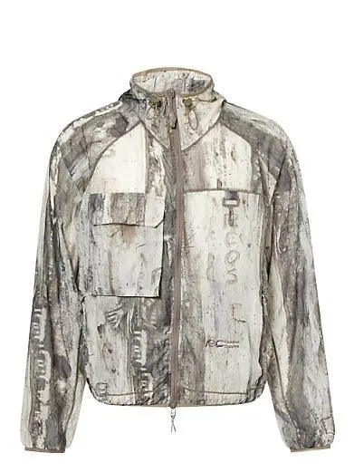 Reese Cooper Hooded Ripstop Jacket - Tree Bark