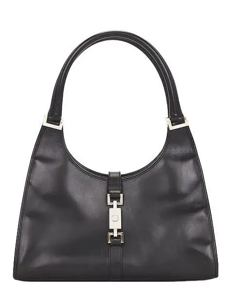 FWRD RENEW Gucci Bardot Shoulder Bag - Black