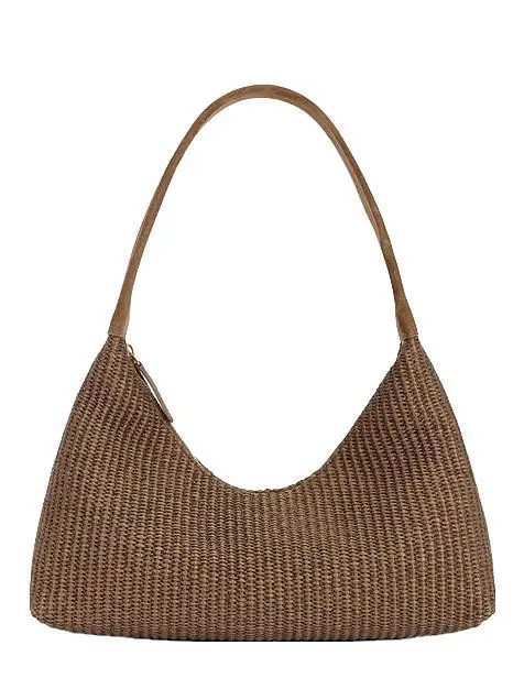MANSUR GAVRIEL Candy Baguette Shoulder Bag - Brown