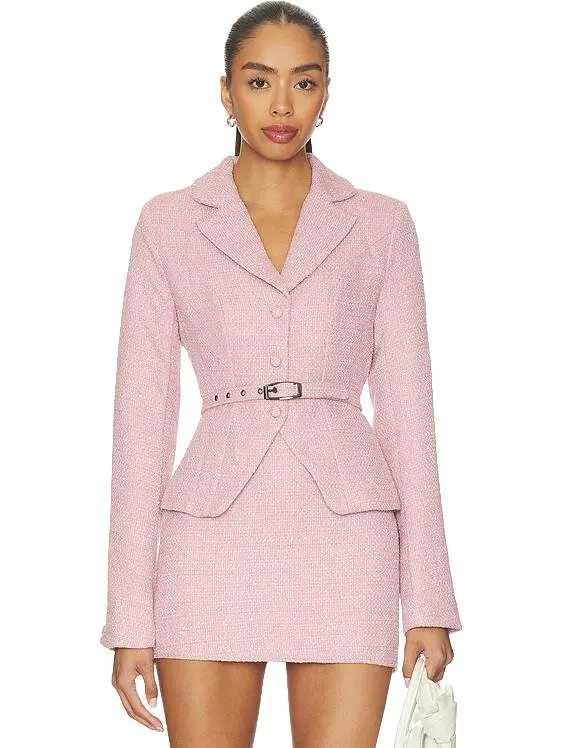 MORE TO COME Fawm Blazer - Pink