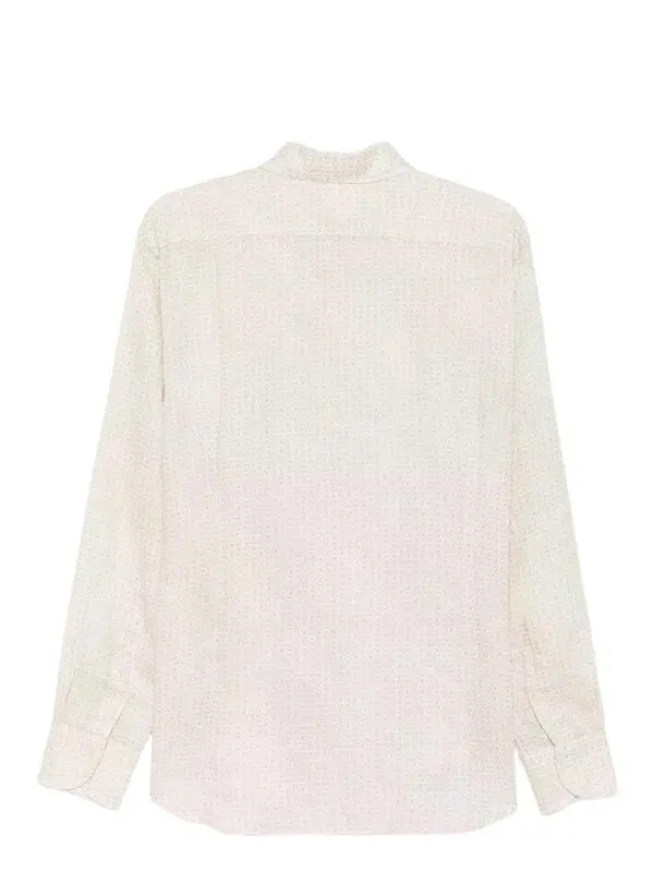 MC2 SAINT BARTH Pamplona Geometric-print Shirt - Neutrals