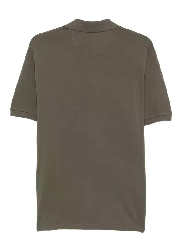 MC2 SAINT BARTH Polo-collar T-shirt - Green