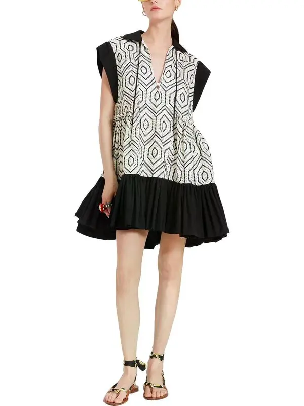 La DoubleJ Jackie Mini Dress - Black