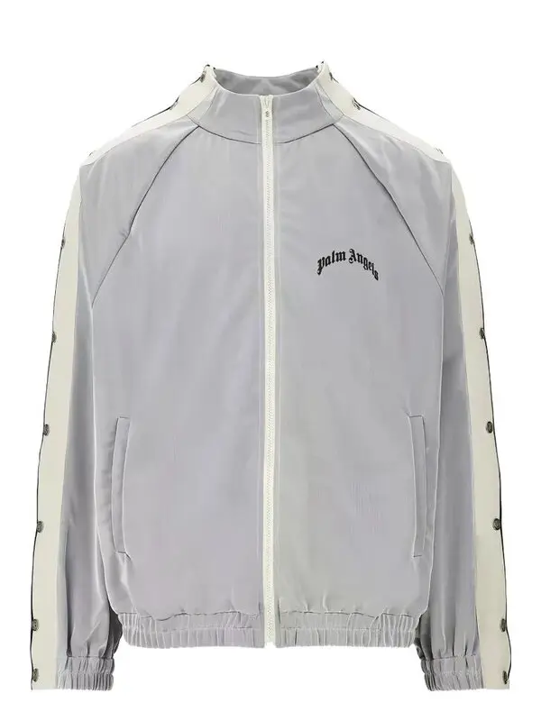 Palm Angels Logo-print Track Jacket - Grey
