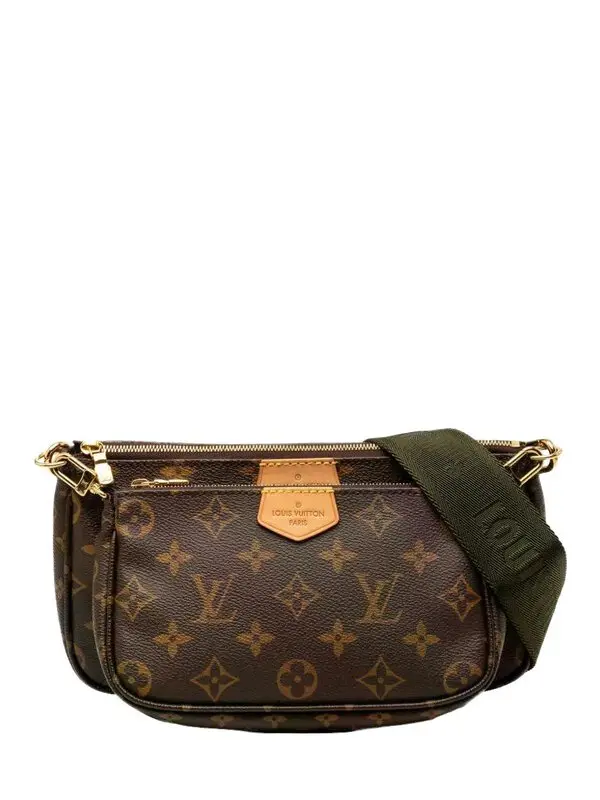 LOUIS VUITTON Monogram Multi Pochette Accessoires Satchel - Brown