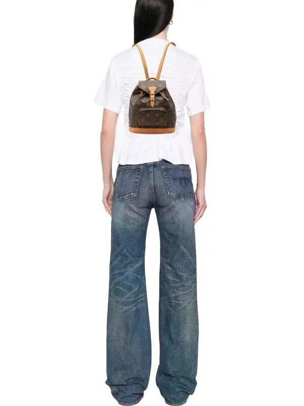 LOUIS VUITTON Monogram Mini Montsouris Backpack - Brown
