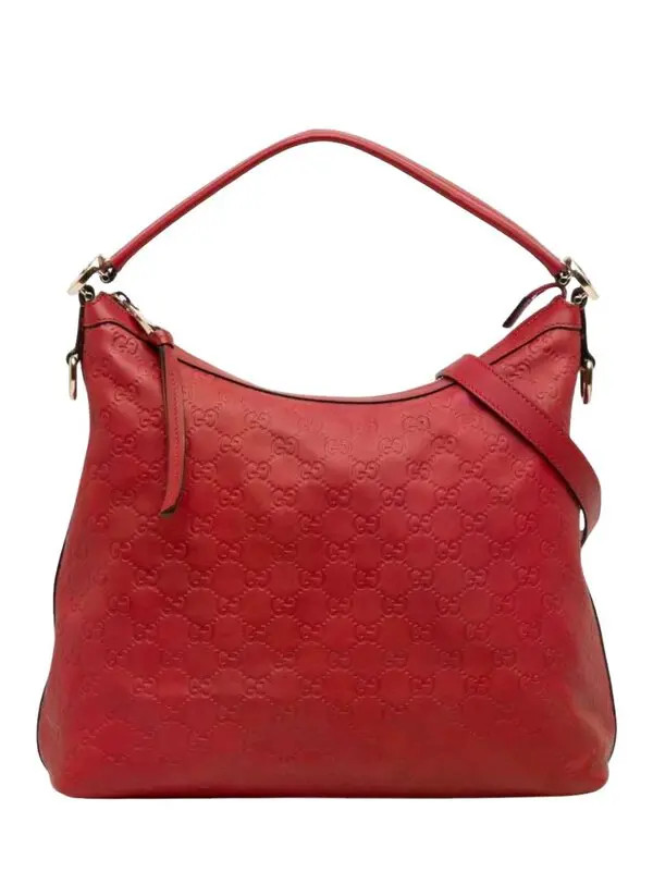 Gucci Small Hobo Satchel - Red