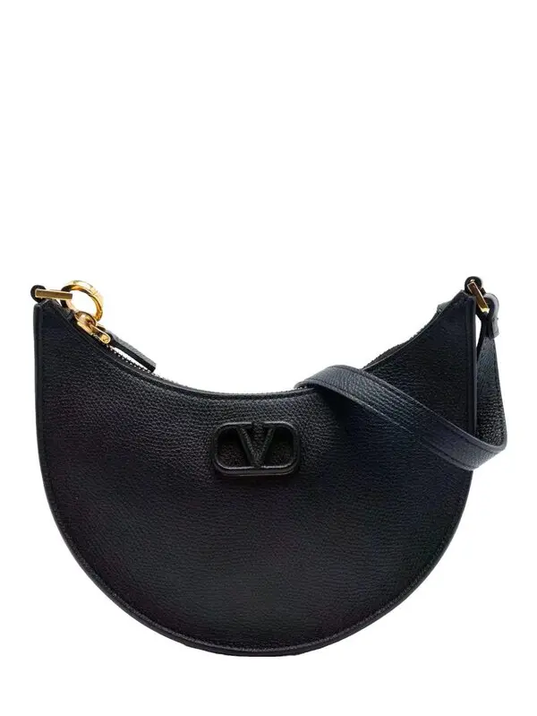 Valentino Garavani Vlogo Hobo Bag - Black