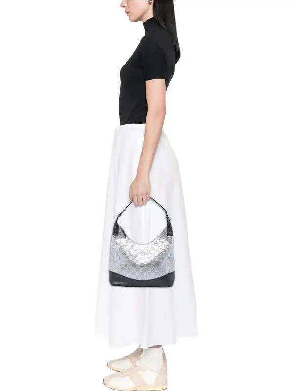 Gucci Metallic Shoulder Bag - Silver