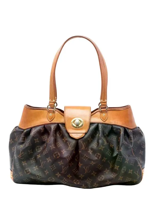 LOUIS VUITTON Monogram Boetie Gm Tote Bag - Brown