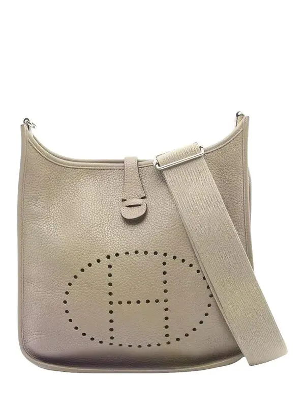Hermès Clemence Evelyne Iii Pm Crossbody Bag - Green