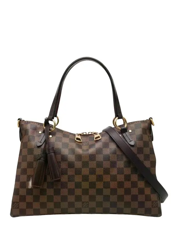 LOUIS VUITTON Damier Ebene Lymington Satchel - Brown