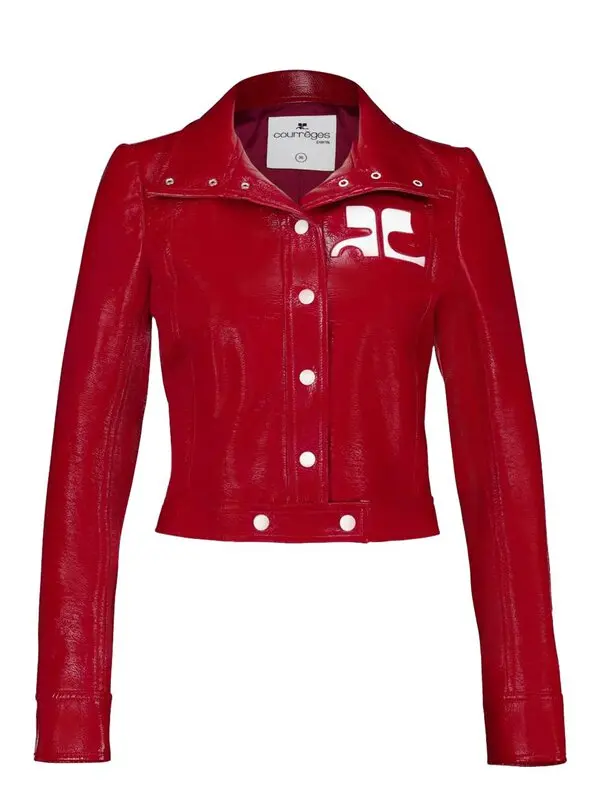 COURREGES Reedition Vinyl Jacket - Red