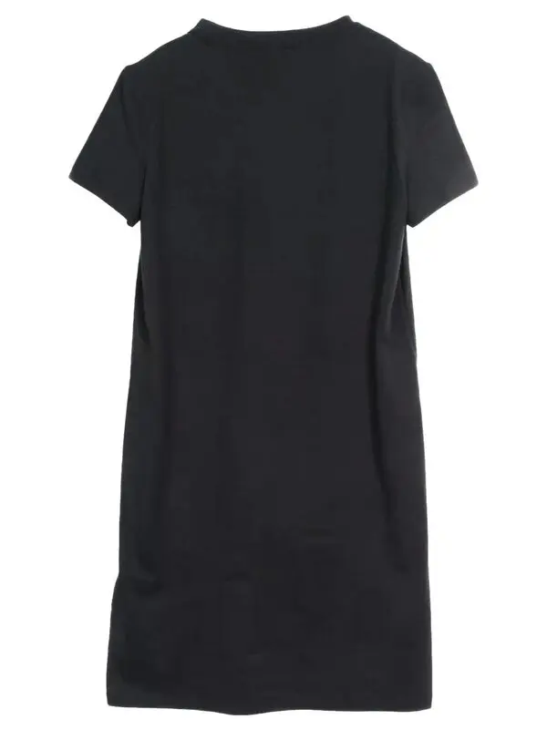 Hermès 2020 Embroidered Pocket Dress - Black