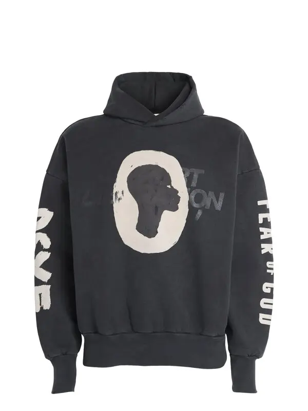 Fear Of God X Dsyf Support Liberation Now Hoodie - Black