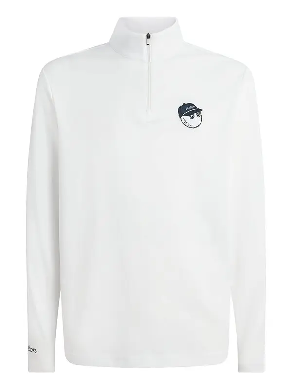 MALBON Flyer Mid Layer - White