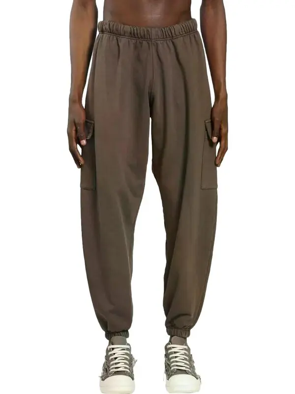 ROADLESS Cotton Jersey Track Pants - Brown