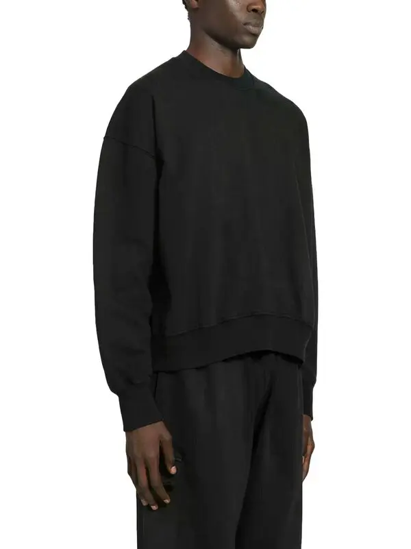ROADLESS Crew Neck Long Sleeve Sweatshirt - Black
