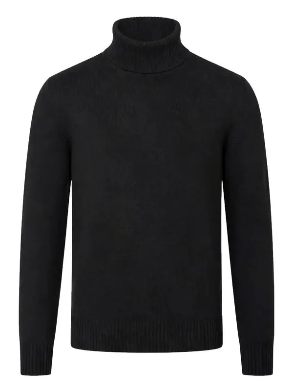Altea Roll Neck Sweater - Black