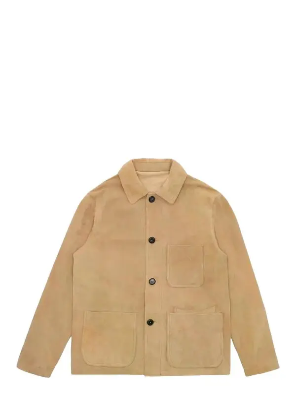 FORTELA Suede Jacket - Neutrals