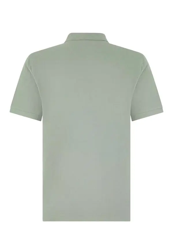 Gant Logo-embroidered Cotton Polo Shirt - Green