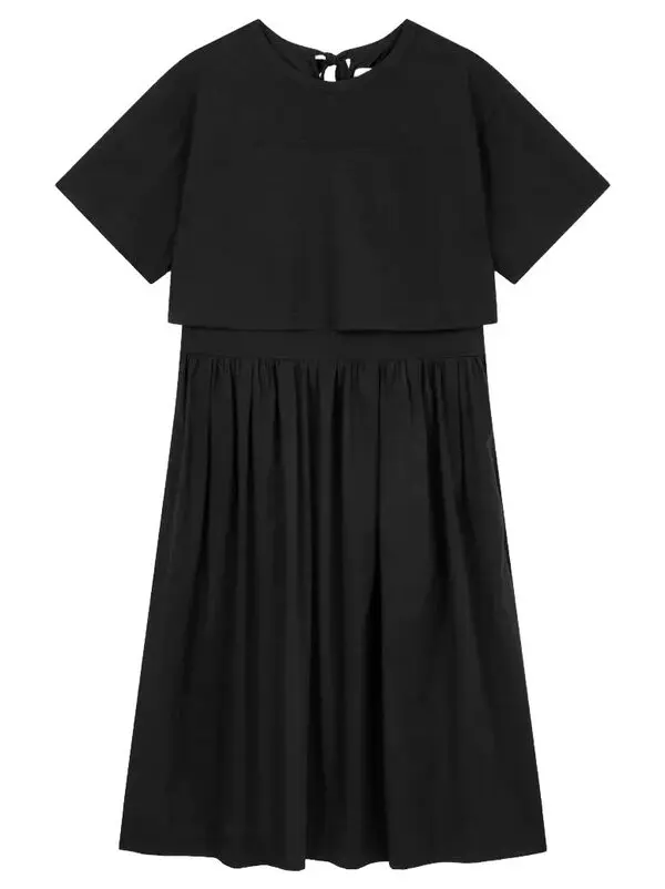 STUDIO TOMBOY Layered Dress - Black
