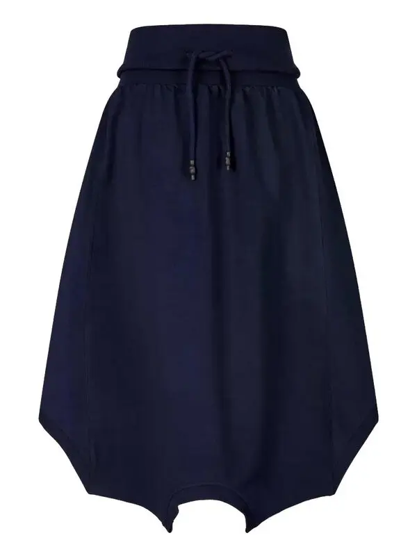 STUDIO TOMBOY Drawstring Waist Skirt - Blue