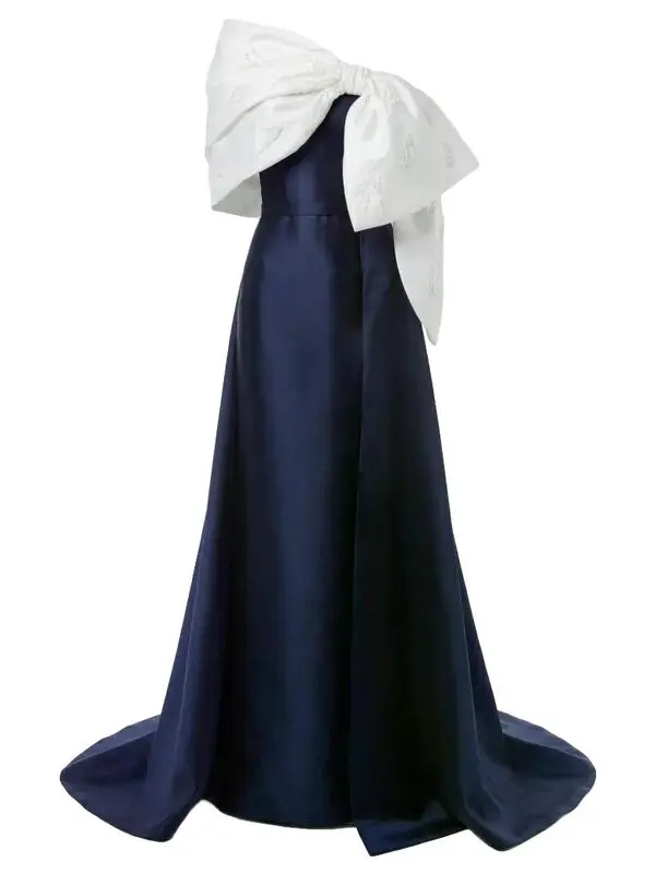 GATTINOLLI BY MARWAN Embellished Gown - Blue