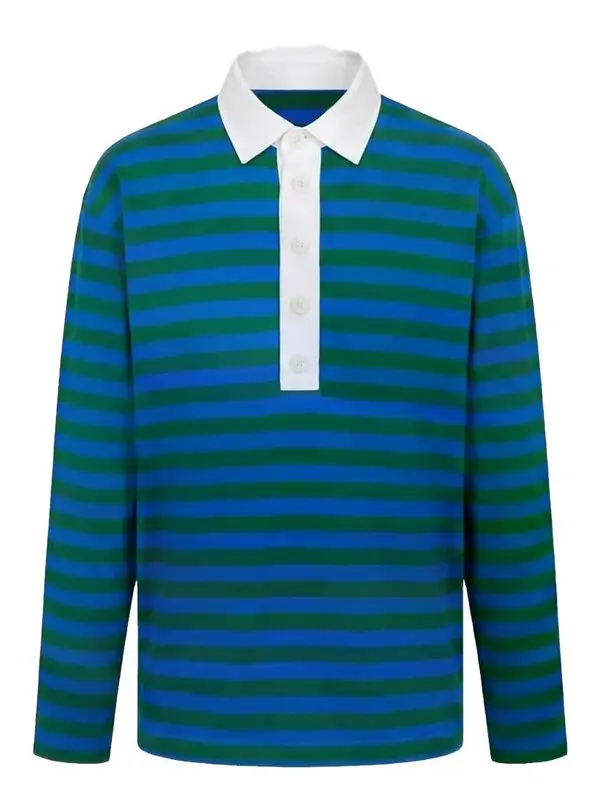 META CAMPANIA COLLECTIVE Ethan Striped Shirt - Blue