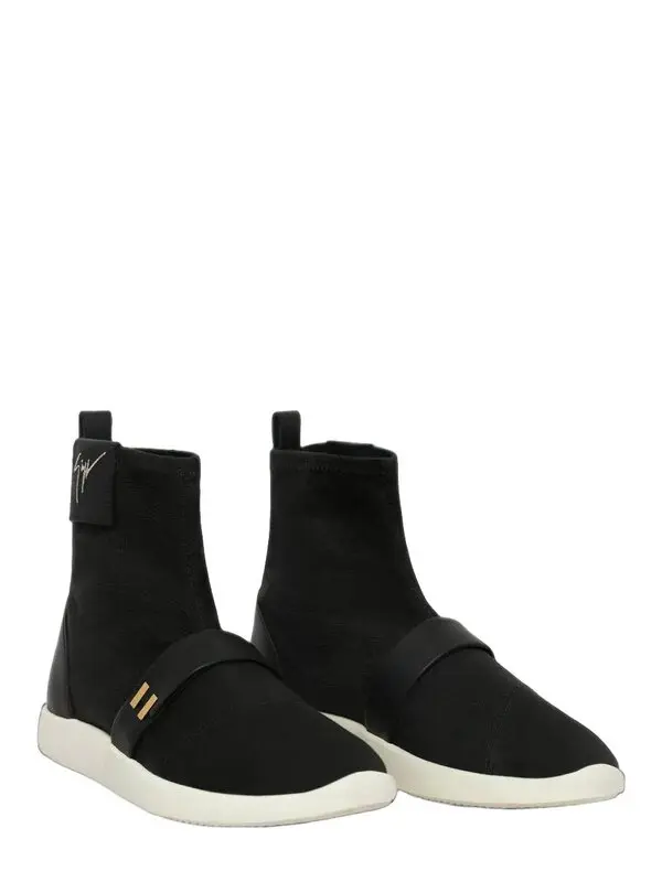 GIUSEPPE ZANOTTI High Top Sneakers - Black
