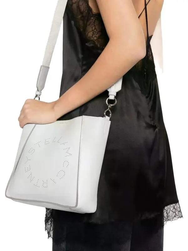 Stella McCartney Logo Crossbody Bag - Grey