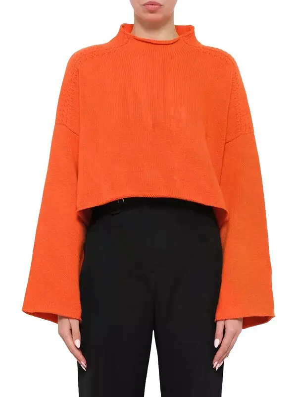 JW Anderson Tangerine Cable Detail Jumper - Yellow