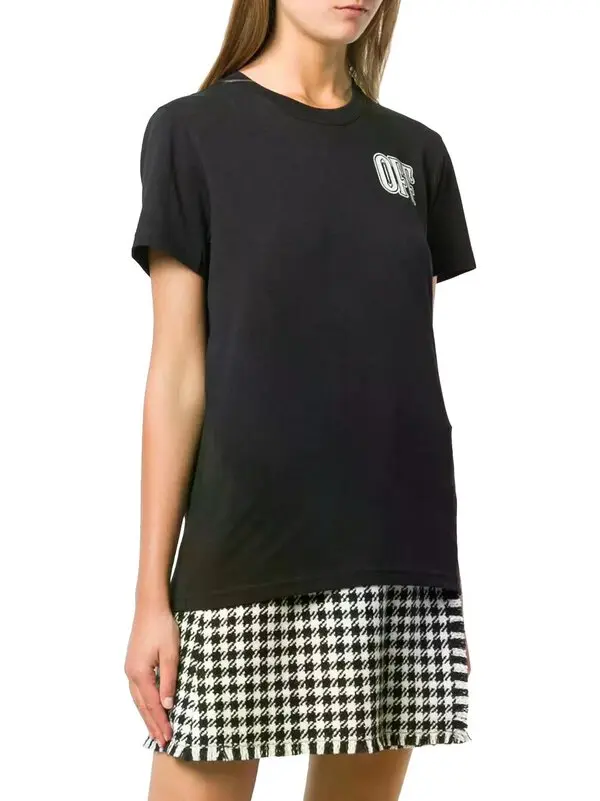 Off-White Lips Print T-shirt - Black