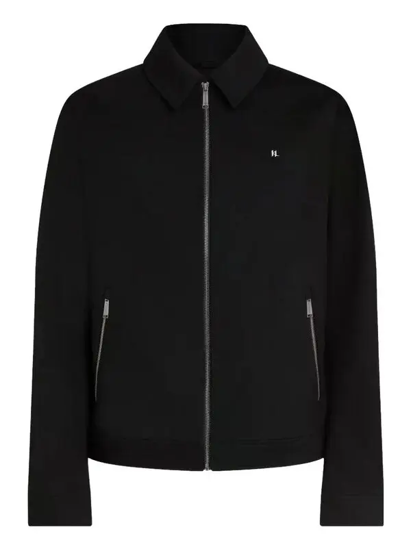 Karl Lagerfeld Zip-up Overshirt - Black