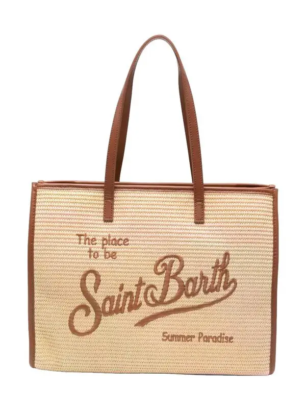 MC2 SAINT BARTH Vivian Tote Bag - Neutrals
