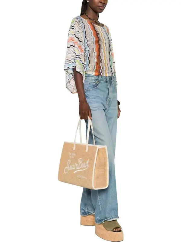 MC2 SAINT BARTH Vivian Tote Bag - Neutrals